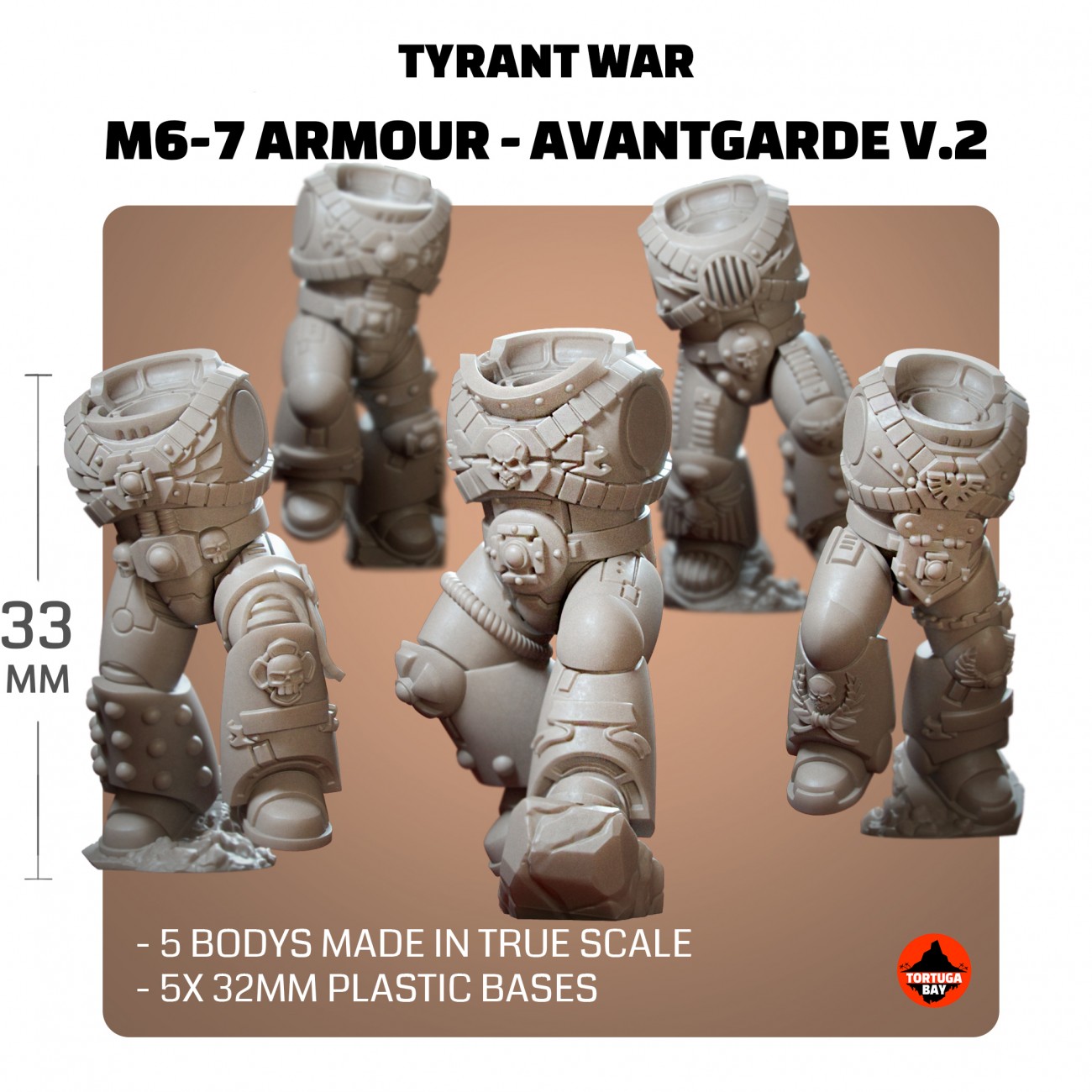 M6-7 Armour - Avantgarde V.2 (True Scale)